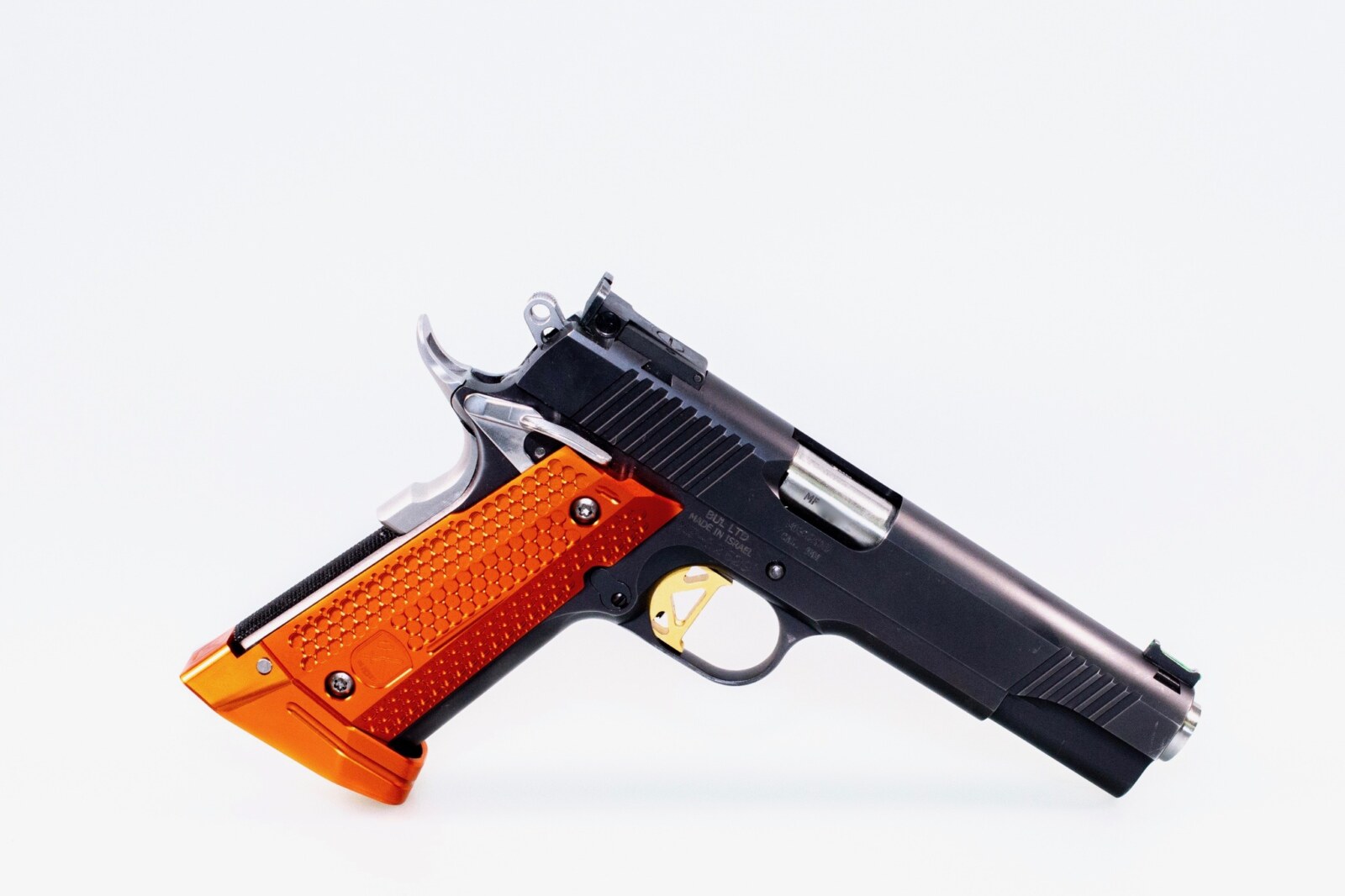 Grips Monarch 2 for 1911 (Short) – Orange (ALU) | M-ARMS